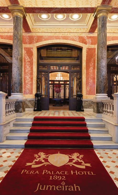 Por dentro do Pera Palace - Jornal O Globo