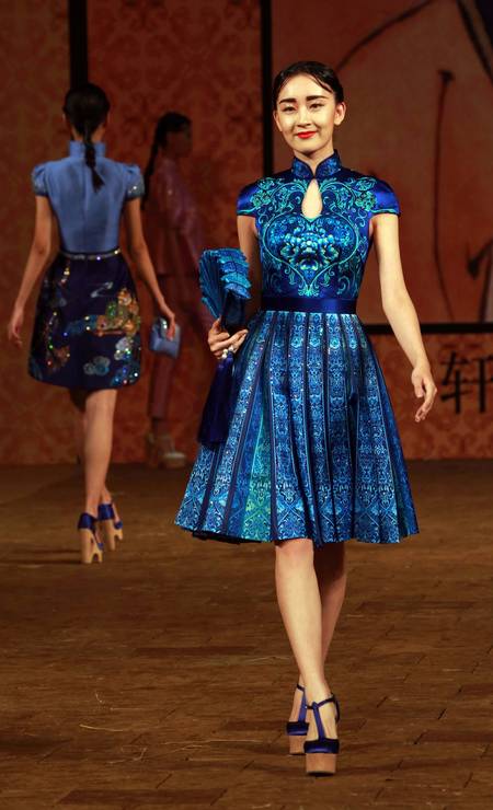 Os looks da edição de verão 2015 da semana de moda da China - Jornal O ...