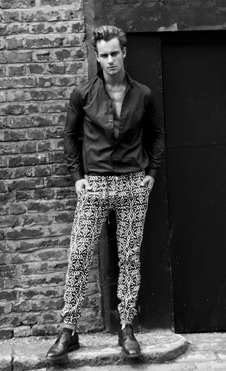 Confira mais fotos de Henrique Hansmann, nova aposta das passarelas ...