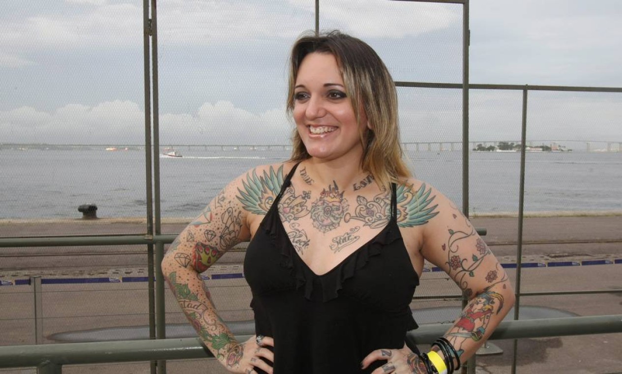 Veja quem esteve na Tattoo Week, no Píer Mauá - Jornal O Globo