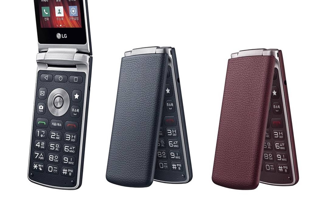 LG lança smartphone de flip com tela touch - Jornal O Globo