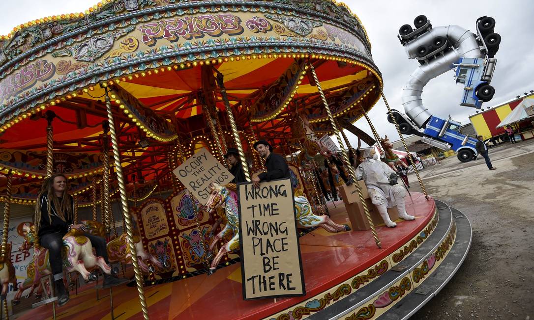 Dismaland: O mundo mágico do sarcasmo - Jornal O Globo