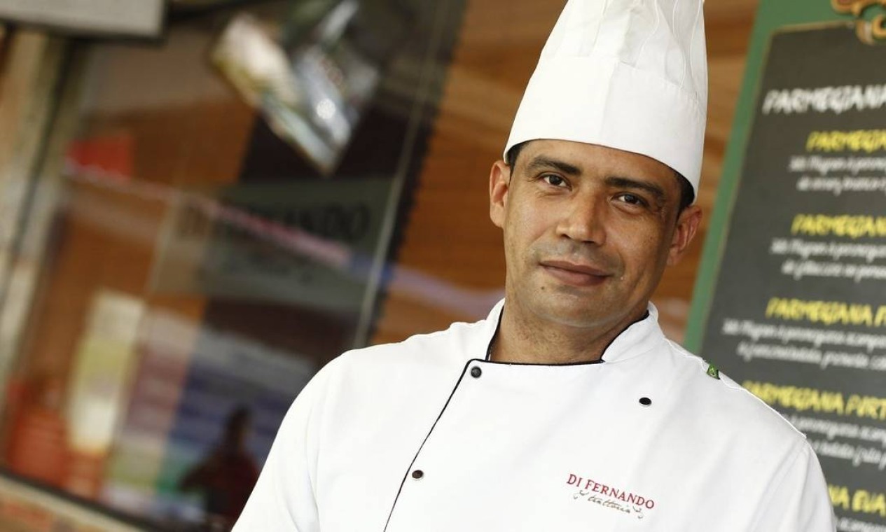 Chef do Di Fernando veio do Ceará tentar a vida no Rio - Jornal O Globo
