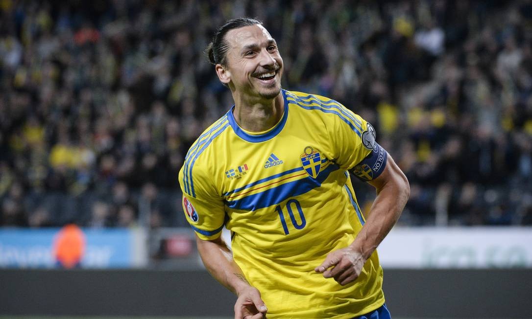 Ibrahimovic vai dar adeus à seleção da Suécia após a Eurocopa - Jornal ...