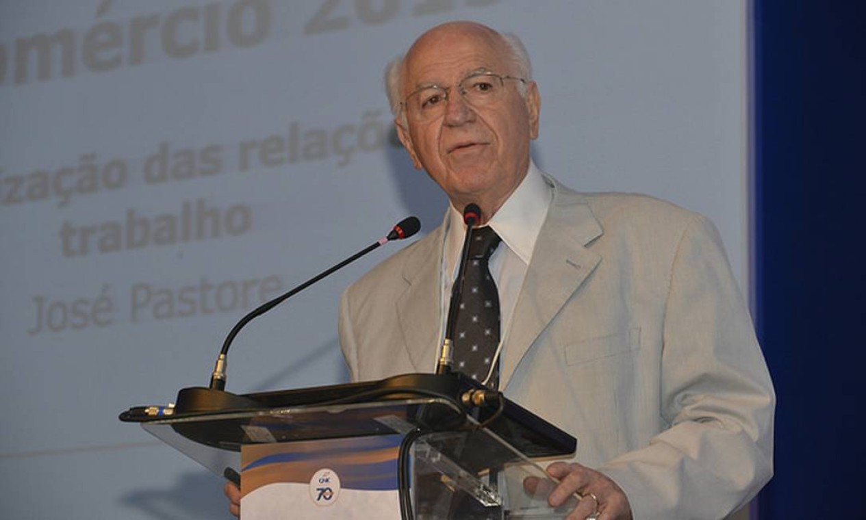 José Pastore: ‘Não podemos desperdiçar a crise’ - Jornal O Globo