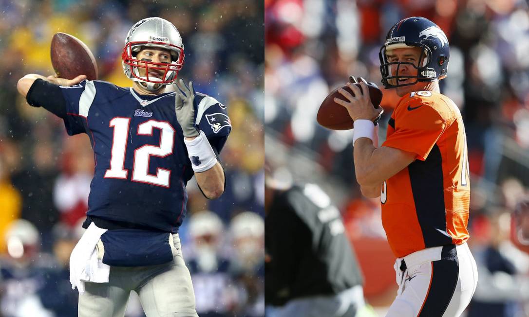 Em jogo decisivo, Brady e Manning se enfrentam pela 17ª vez - Jornal O ...