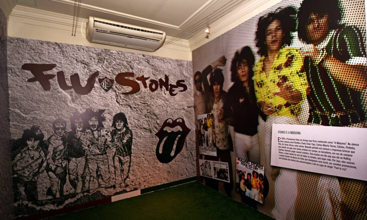 Flu inaugura exposição sobre ligação com os Rolling Stones - Jornal O Globo