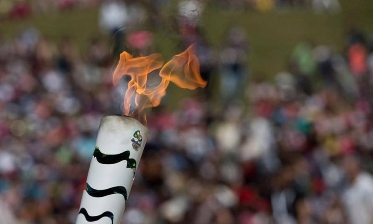 Começa o revezamento da tocha no Brasil - Jornal O Globo