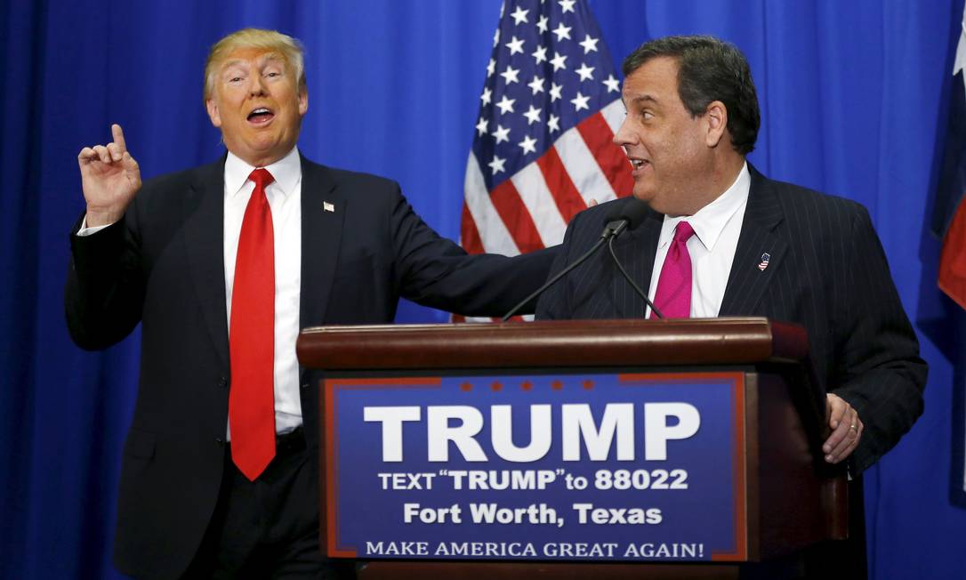 Donald Trump anuncia Chris Christie como chefe de equipe de transição ...