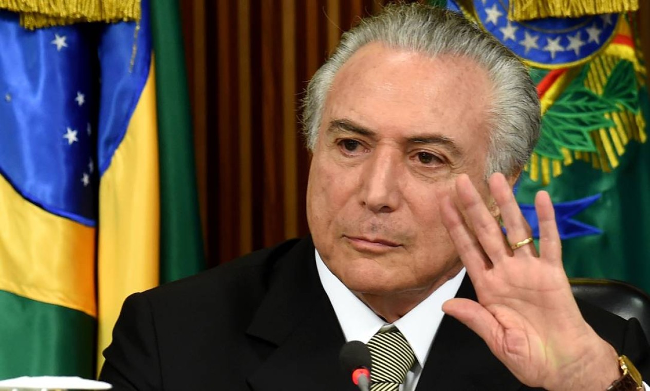 Temer diz que ainda não há necessidade de aumentar impostos - Jornal O ...