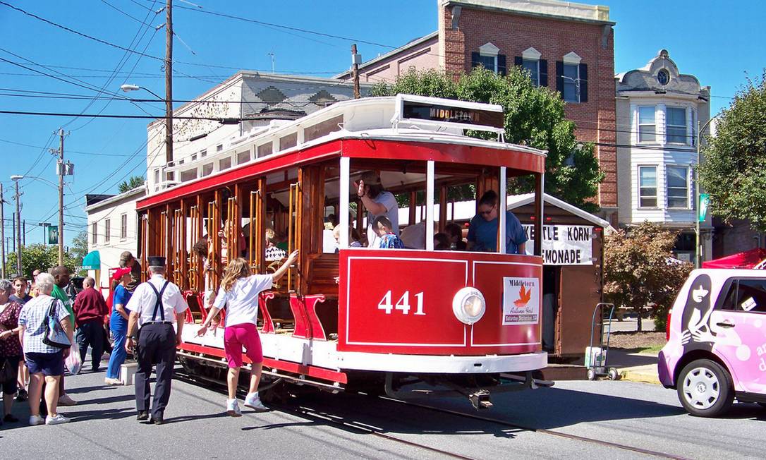 Antigos bondes do Rio de Janeiro rodam nos Estados Unidos - Jornal O Globo