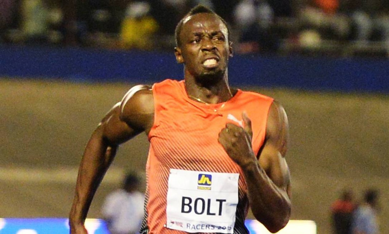 Bolt faz segundo melhor tempo do ano e vence os 100m na Jamaica ...