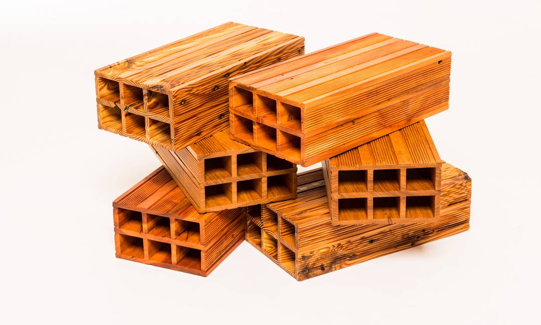 Designers se inspiram no velho e bom tijolo para criar obras de arte e ...