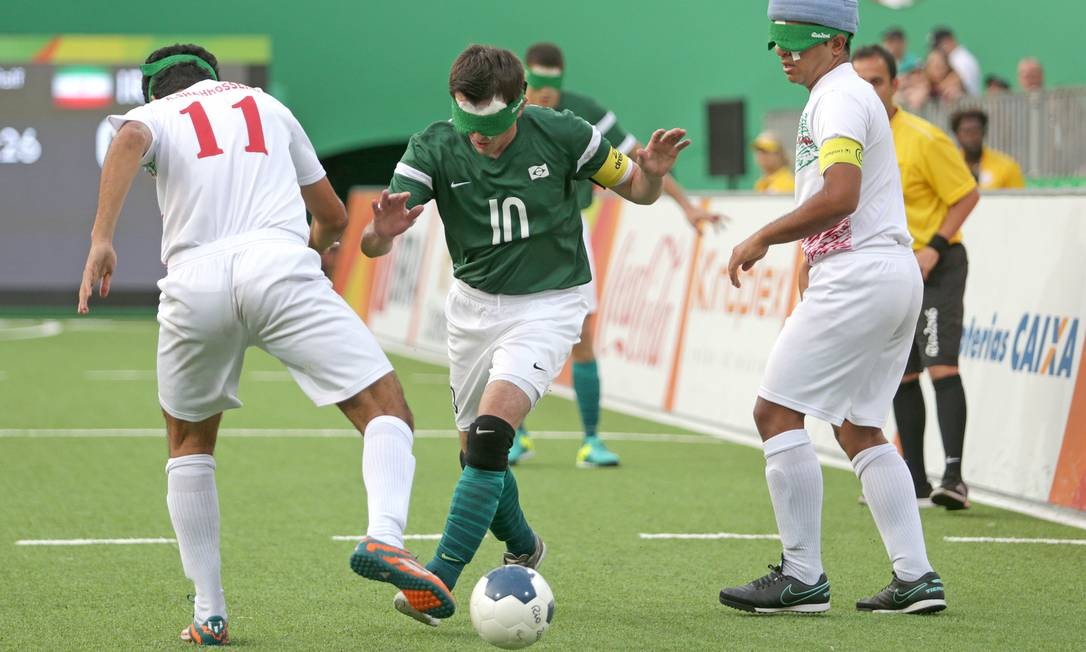Brasil é tetra no futebol de 5 - Jornal O Globo
