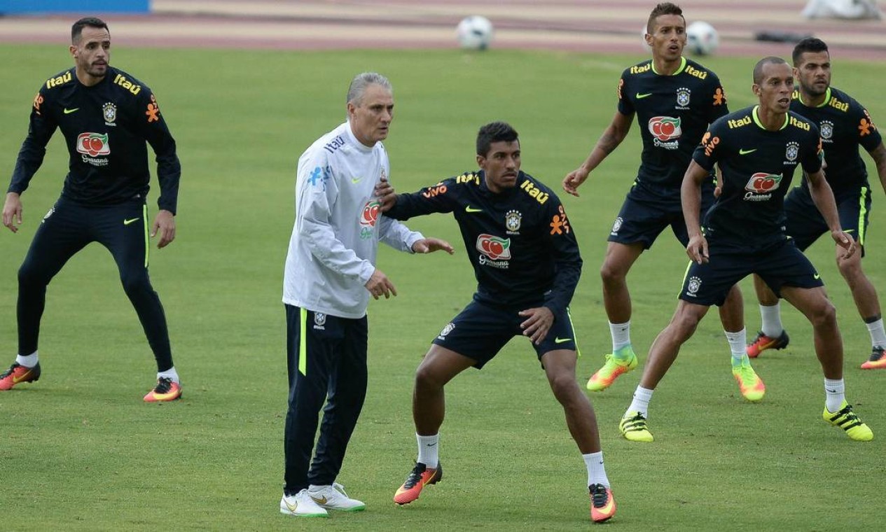 CBF divulga numeração completa dos jogadores da seleção brasileira ...