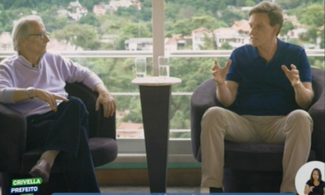 Na TV, Crivella promete emprego para jovens e Freixo exibe biografia - Jornal O Globo