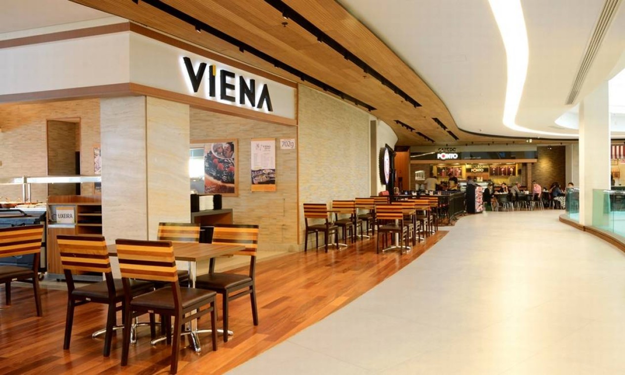Veja detalhes do espaço gastronômico do Shopping Leblon - Jornal O Globo