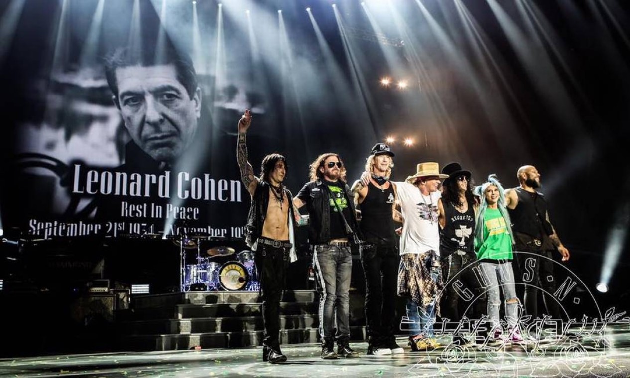 Em São Paulo, Axl Rose muda verso de 'Civil war': 'Veja o medo que ...