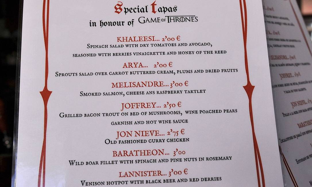 A magia de 'Game of thrones' arrebata Osuna na Espanha - Jornal O Globo