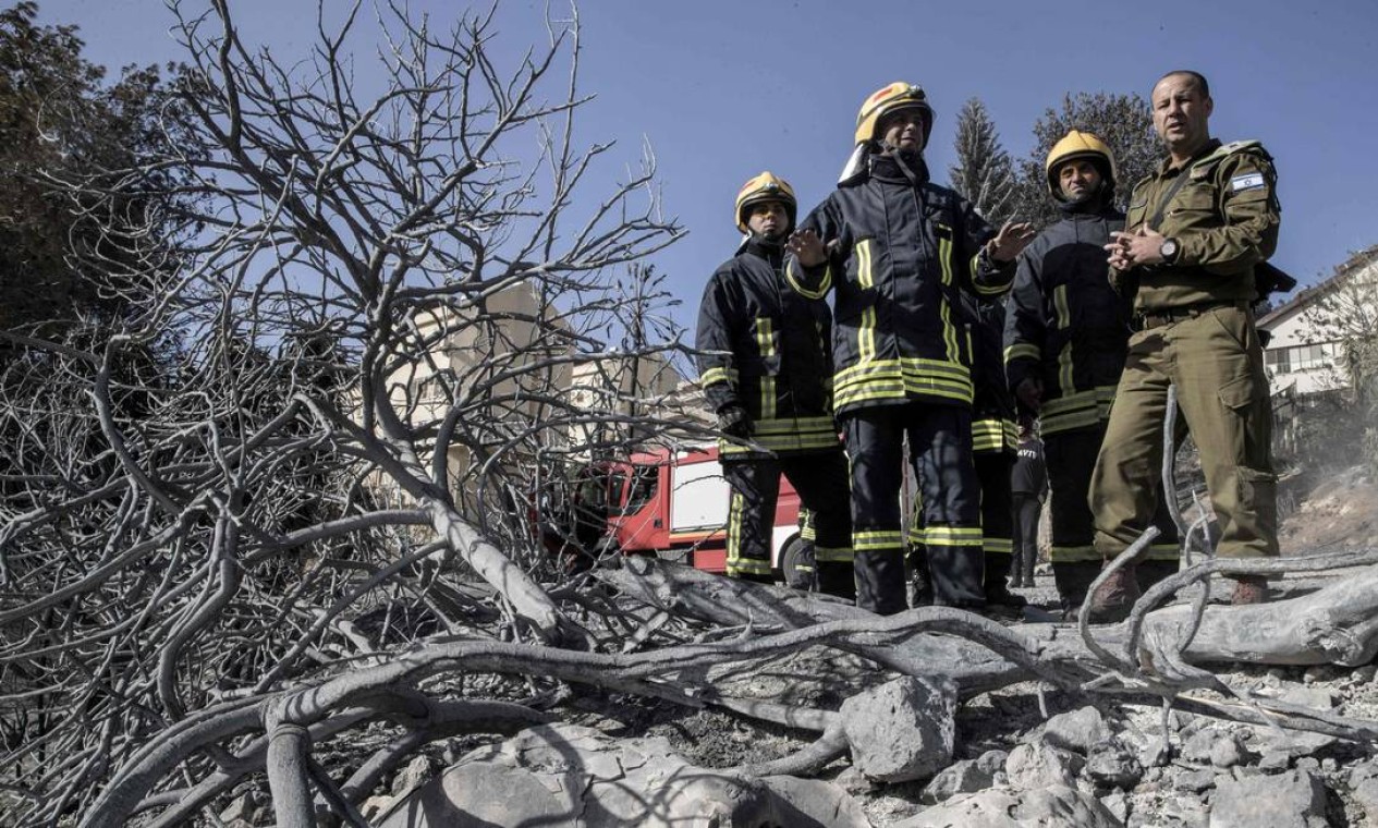 Com fogo controlado, Israel prende 12 suspeitos de incêndio criminoso ...