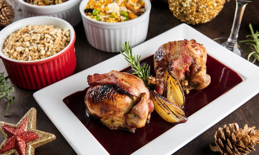 Aprenda a fazer a codorna recheada da família Troisgros - Jornal O Globo