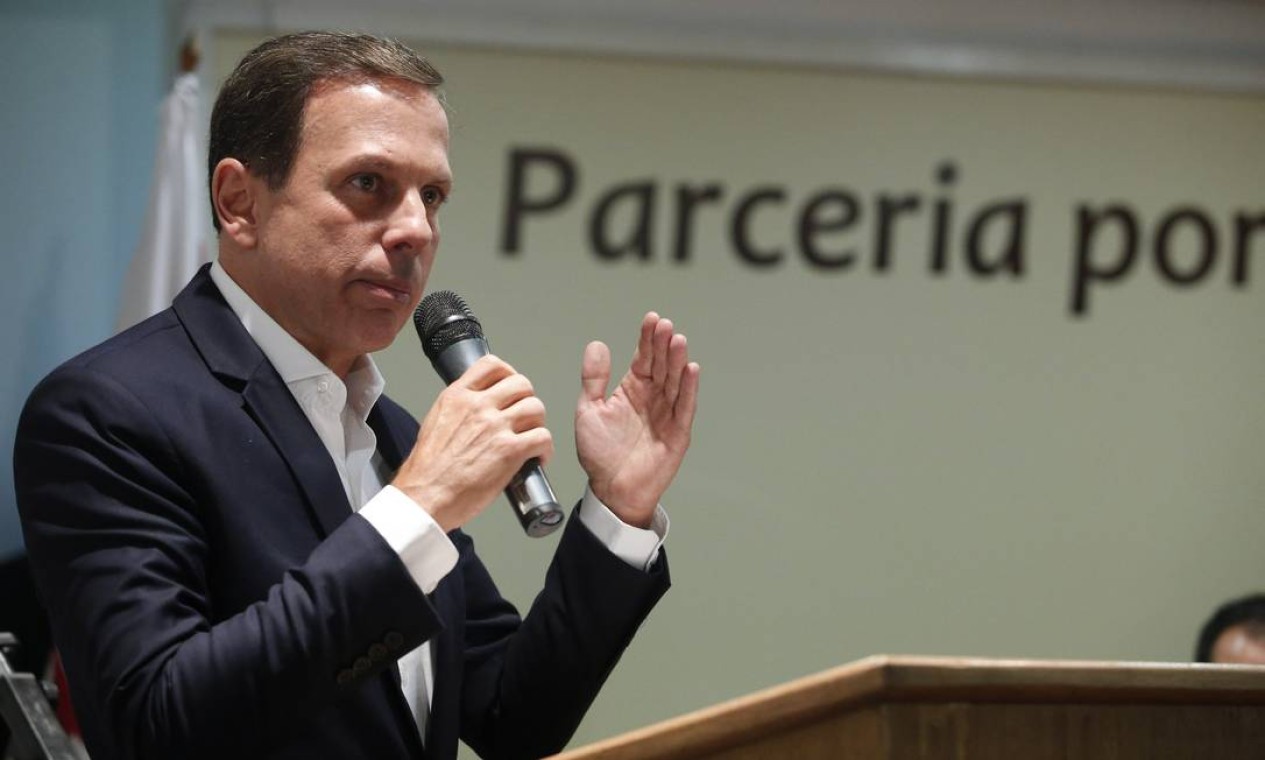 Doria sugere multa para secretários que se atrasarem - Jornal O Globo