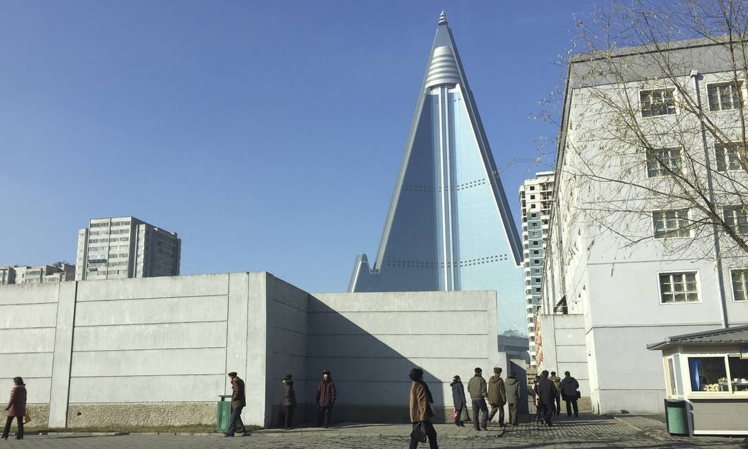 O mistério do Hotel Ryugyong, a pirâmide de Pyongyang - Jornal O Globo