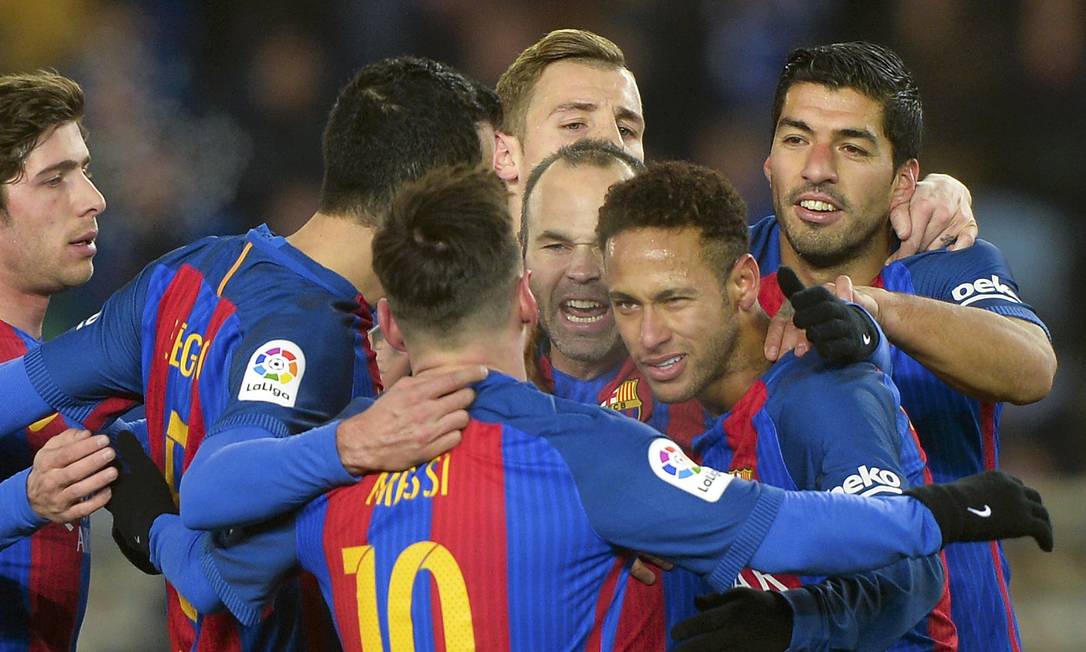Neymar garante vitória do Barcelona sobre o Real Sociedad - Jornal O Globo