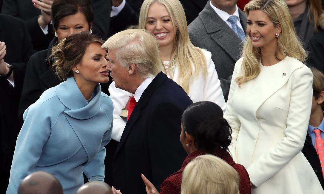 A família Trump na cerimônia de posse - Jornal O Globo