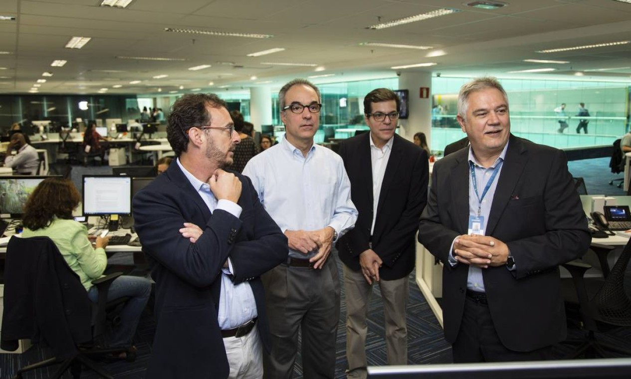 Inauguração da nova sede da Infoglobo - Jornal O Globo