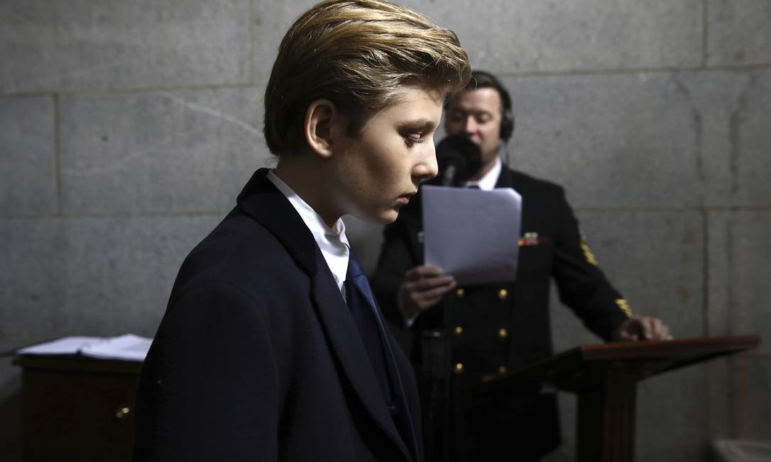 A dura vida de Barron, o filho de 10 anos de Donald Trump - Jornal O Globo