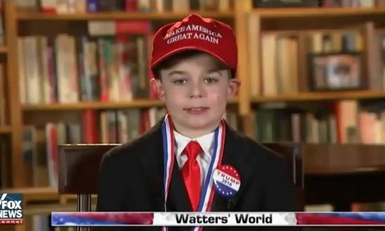 ‘Mini Trump’ de 9 anos ganha visita guiada em capitólio nos EUA ...