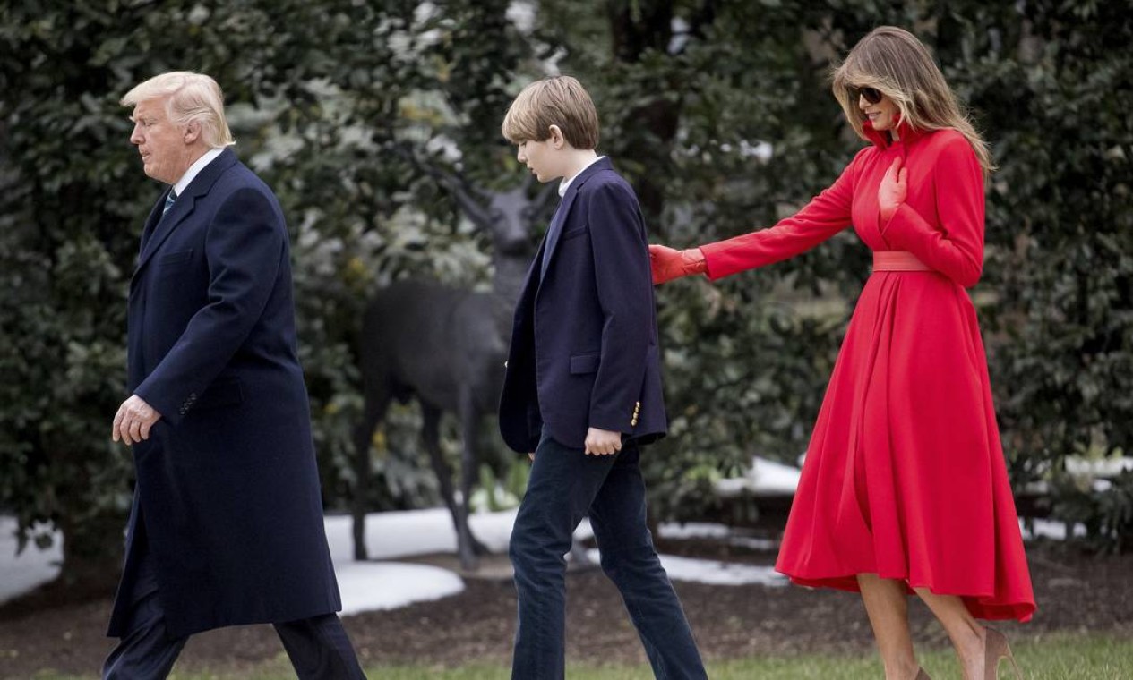 Gastos de segurança com Melania Trump e filho somam US$ 136 mil por dia ...