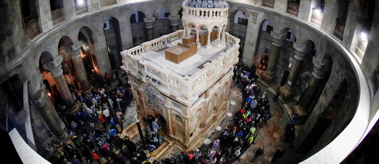 Os caminhos para chegar ao Santo Sepulcro, em Jerusalém - Jornal O Globo
