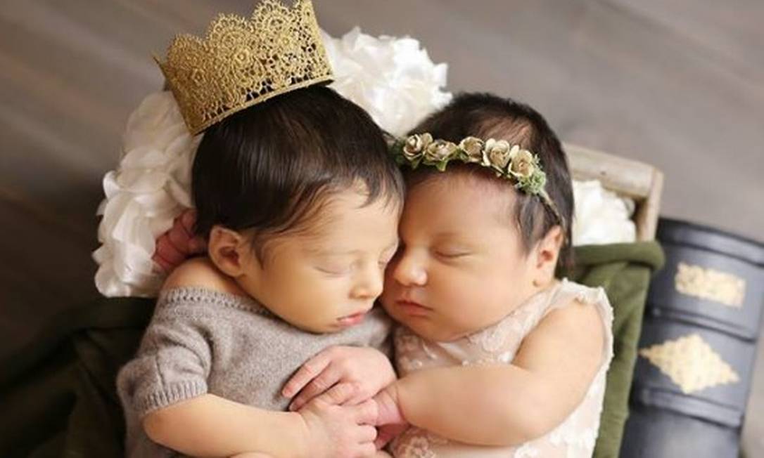 Ensaio reúne os bebês Romeo e Juliet, nascidos no mesmo hospital ...