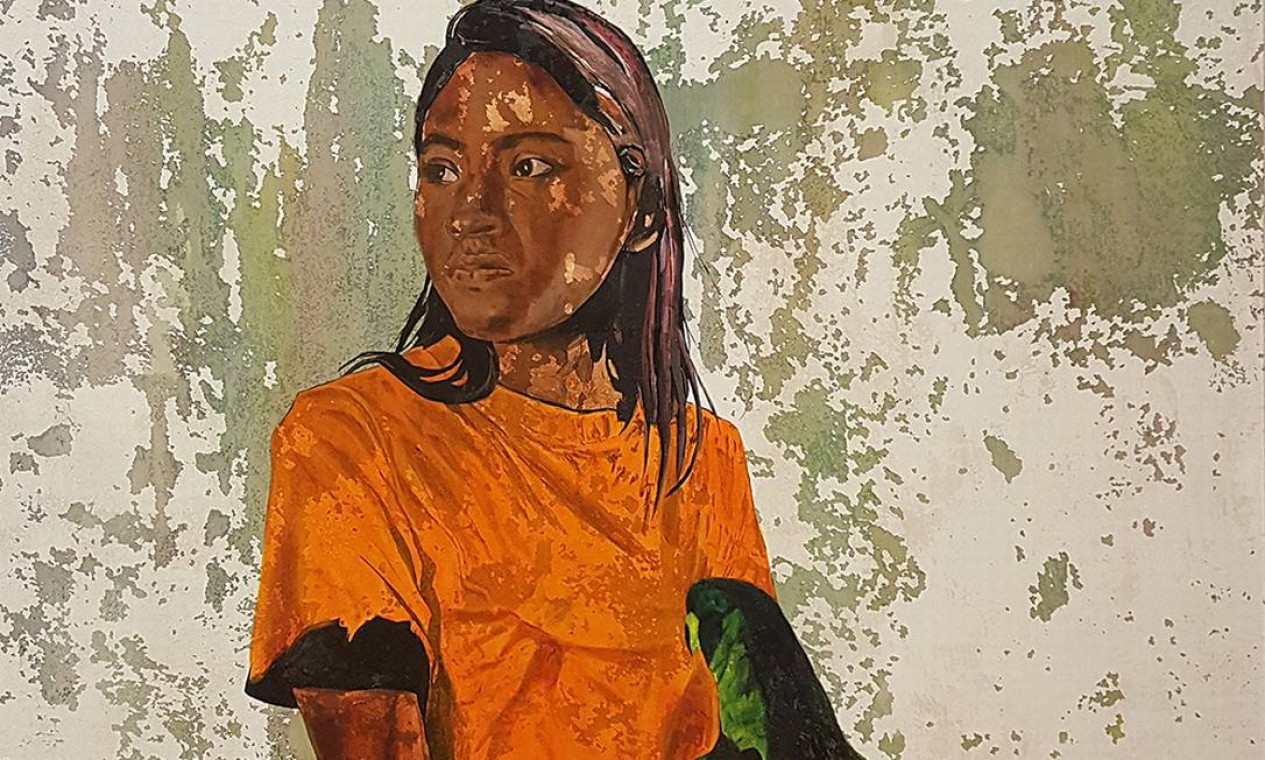 Em 'Extração', Ramon Martins fixa tinta de antigas paredes às obras ...