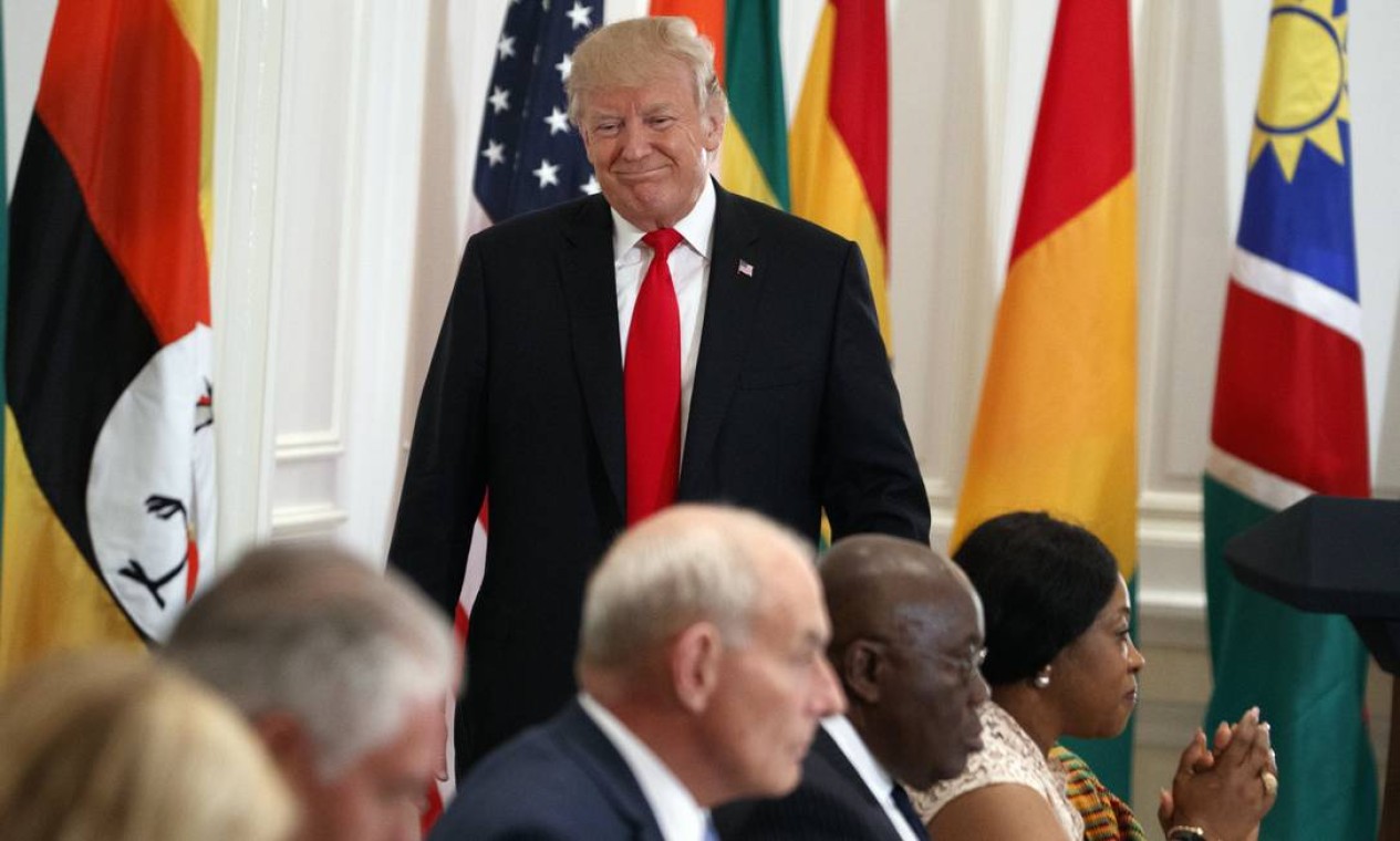 Em discurso para líderes africanos, Trump inventa país: 'Nâmbia ...