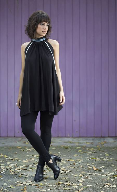 Vilã em ‘Tempo de amar’, Andreia Horta posa em clima rock para ensaio - Jornal O Globo