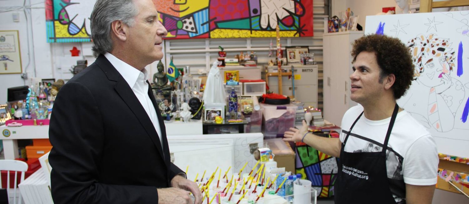 Romero Britto: 'O mercado da arte não existe no Brasil' - Jornal O Globo