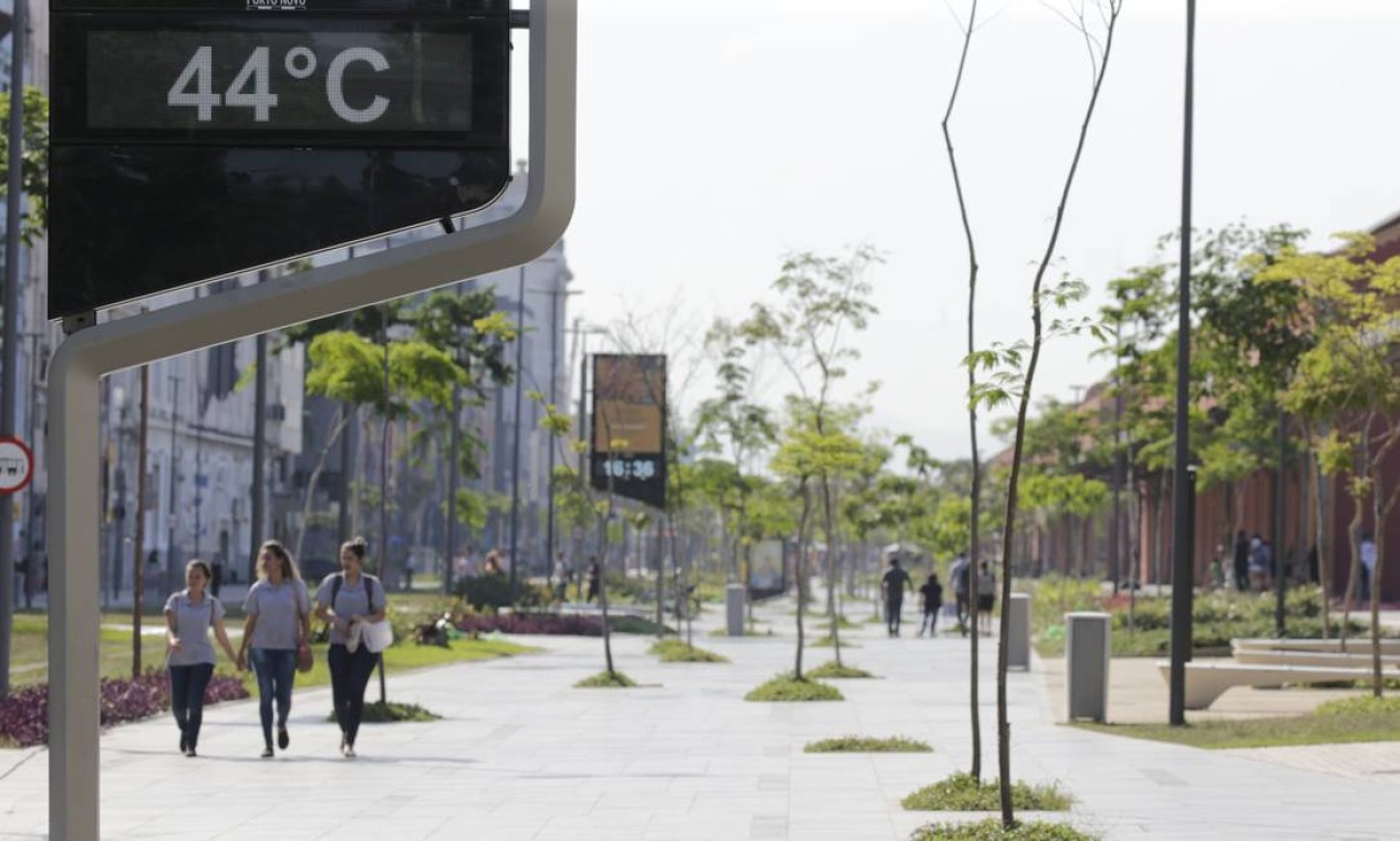 Rio registra o dia mais quente do ano nesta quinta-feira - Jornal O Globo