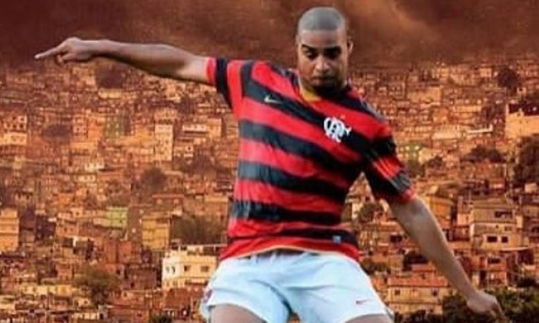 Adriano Imperador posta foto com camisa do Fla e fãs festejam: 'Didico ...