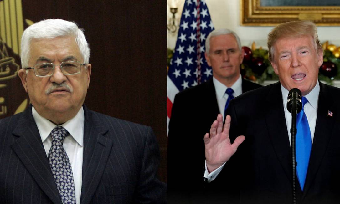 Após decisão de Trump, presidente palestino se nega a receber vice dos ...