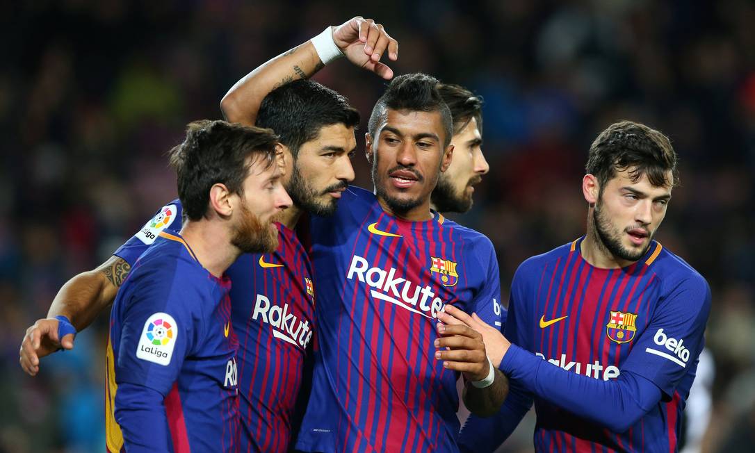 Sem Coutinho no Camp Nou, Barça vence outra no Espanhol - Jornal O Globo