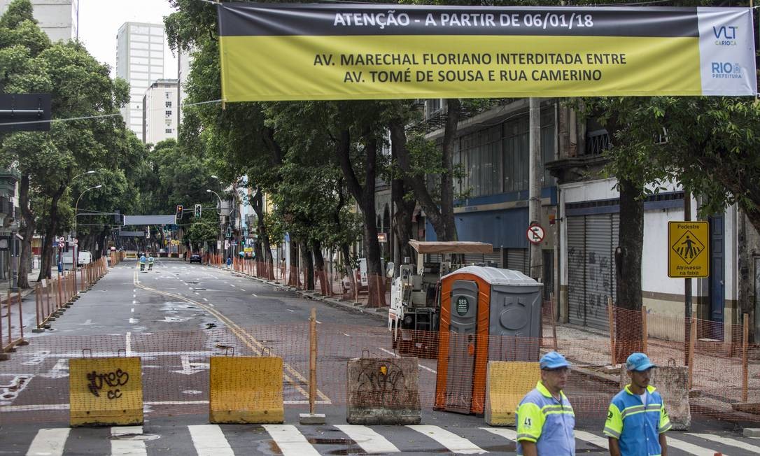 Obras da Linha 3 do VLT começam com mudanças no trânsito no Centro ...