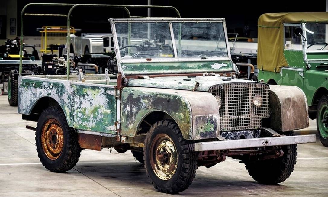 Em comemoração aos 70 anos, Land Rover irá restaurar seu primeiro carro ...