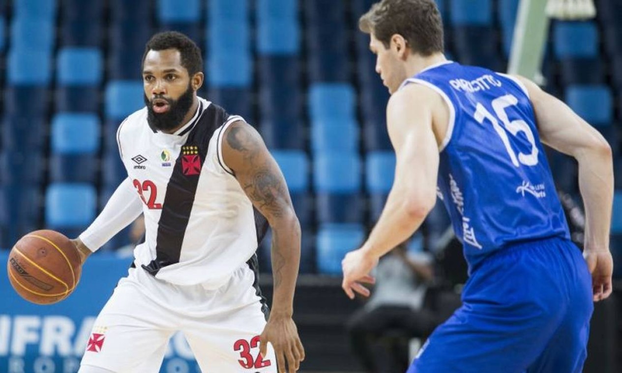 David Jackson retorna e Vasco volta a vencer no NBB - Jornal O Globo