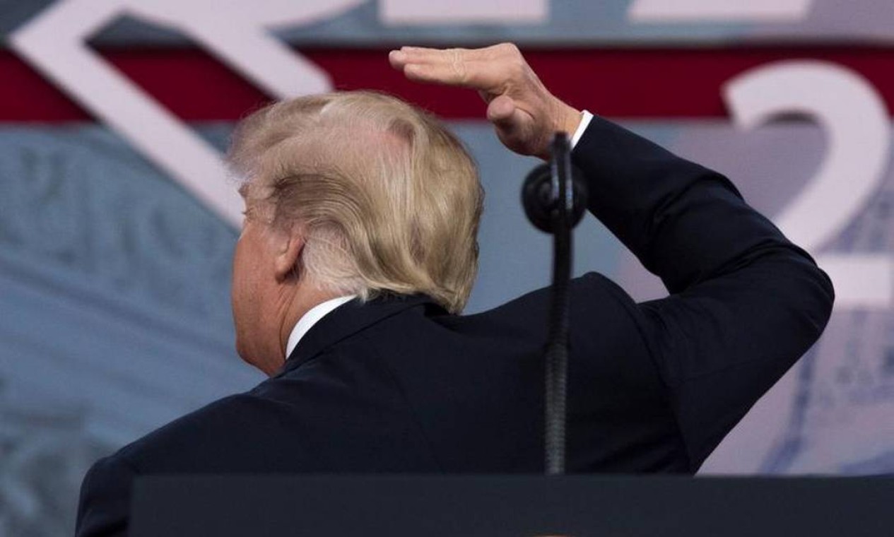 Trump faz piada sobre calvície: 'esconder essa careca é trabalho duro ...