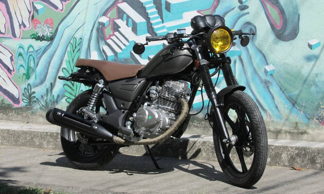 Concessionária Suzuki do Rio transforma a Haojue Chopper Road 150 em ...