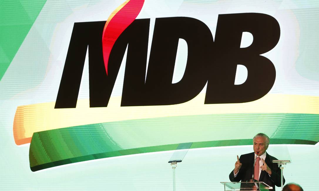 TSE autoriza mudança de nome do PMDB - Jornal O Globo