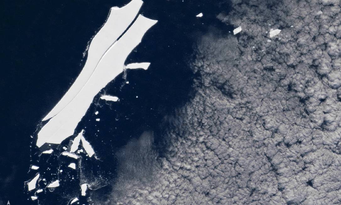 Maior iceberg já registrado está prestes a derreter - Jornal O Globo